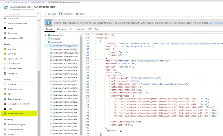 Deploying API Management with ARM Templates - Alessandro Moura - Blog